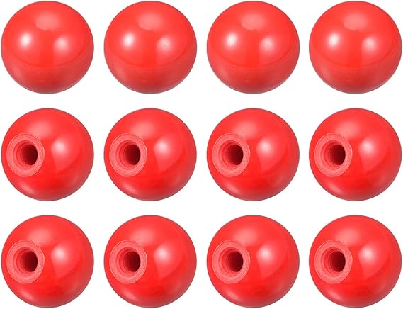 Amazon.com: uxcell 12Pcs Threaded Ball Knobs, M8 Female Thread ...