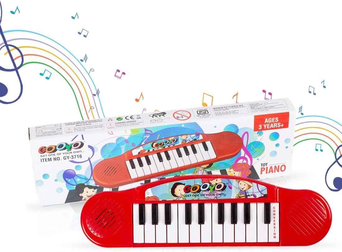 Buy Gooyo GY3716 Battery Operated Multi-Functional Portable Organ/Piano ...