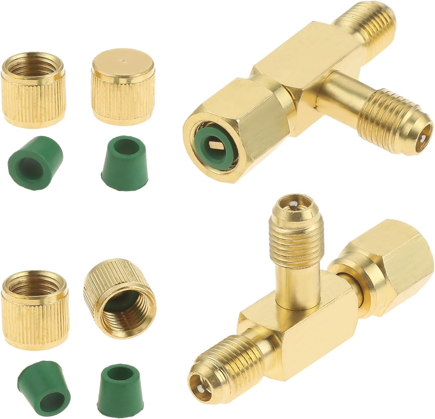 Amazon.com: Yellow Jacket 19124 1/4" Hose Adapter for Left-Handed A2L ...