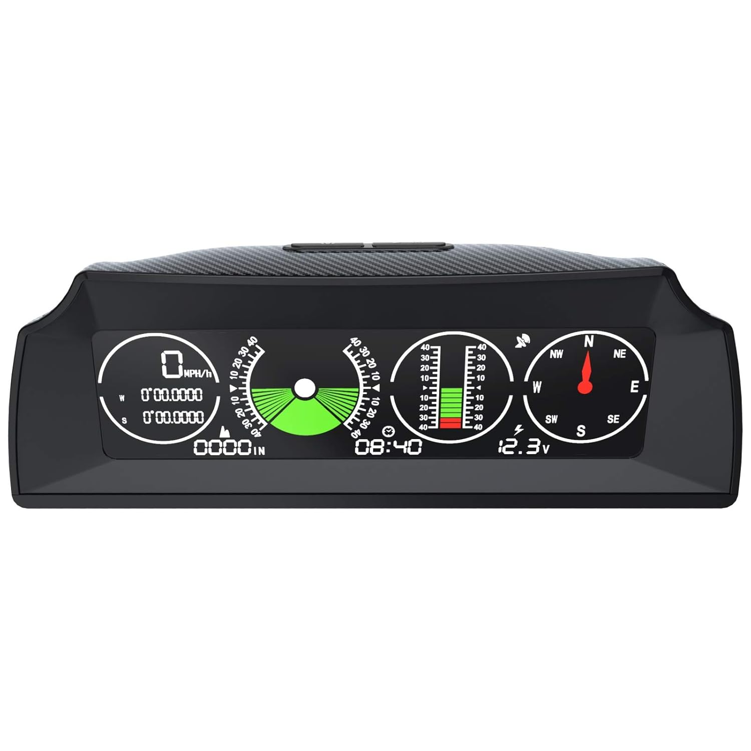 Amazon.com: AUTOOL GPS Speed Slope Meter,Digital Inclinometer Level and ...