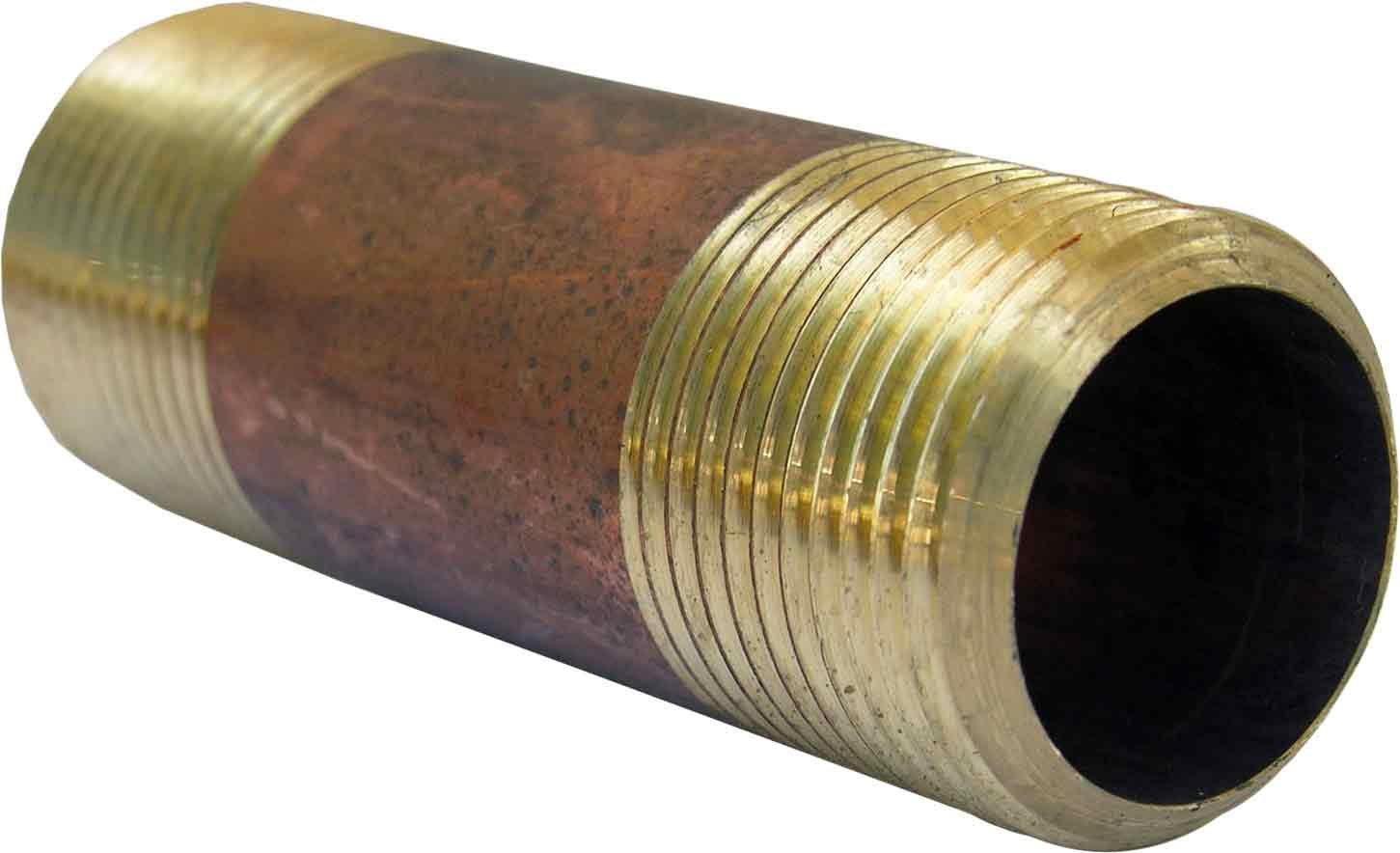 Amazon.com: LASCO 17-9489 3/4-Inch by 3-Inch Red Brass Pipe Nipple ...