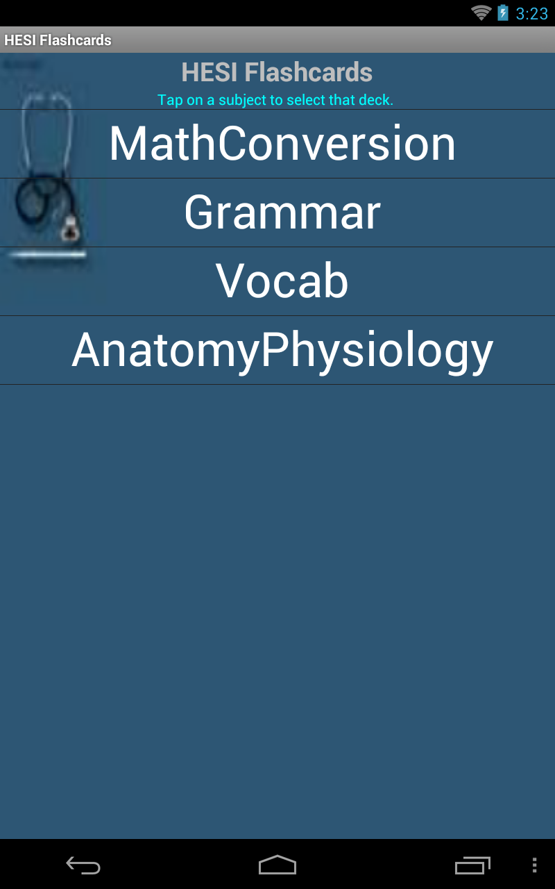 HESI Flashcards - App on Amazon Appstore