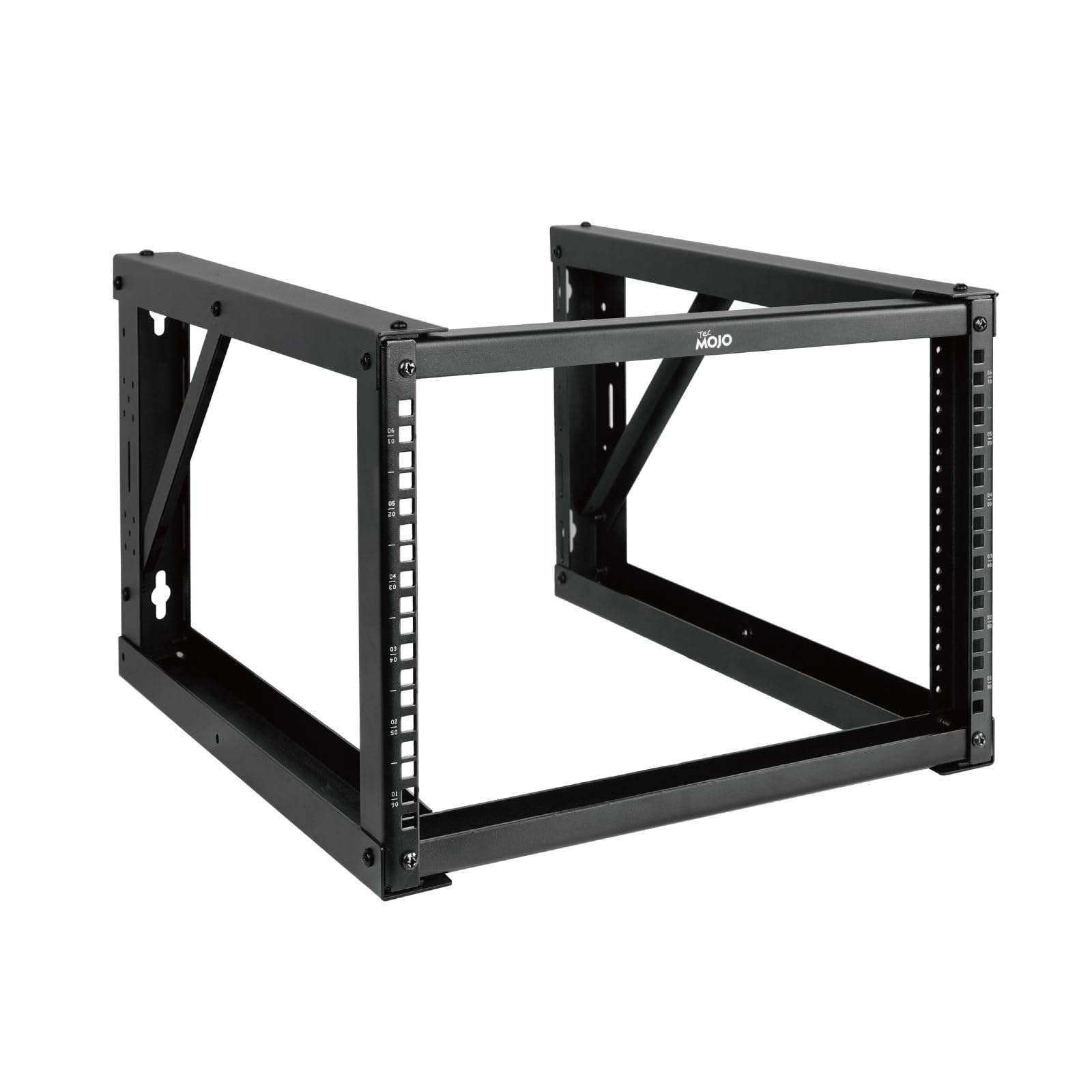 Amazon.com: Tecmojo 6U Wall Mount Rack, Wall Mount Network Rack 24.8in ...
