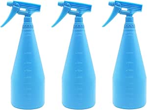 Amazon.com: 34 oz. Empty Plastic Spray Bottles with Adjustable Nozzle,3 Pieces, Leak Proof ...