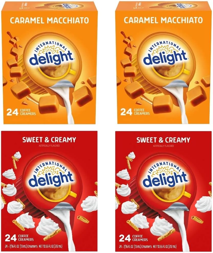 Amazon.com : International Delight Creamer Singles Variety, Bundle 2 ...
