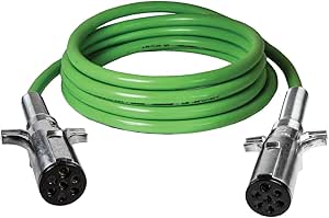 Tectran 7AAB122MV 7-Way Plug ABS Straight Cable Assembly Set | Power ...