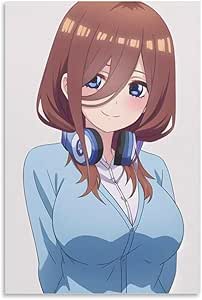 Amazon.com: The Quintessential Quintuplets Anime Poster Aesthetic ...