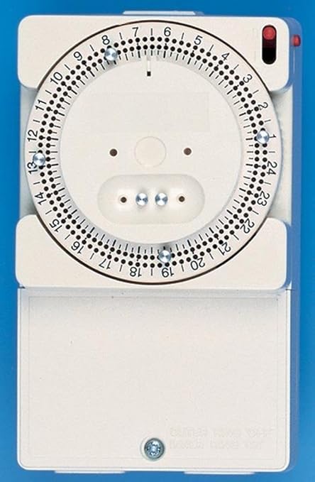 Timeguard TS900B 24-Hour Immersion Heater Timer, White : Amazon.co.uk ...