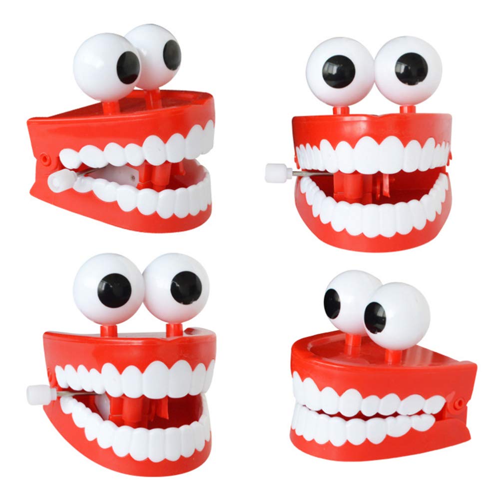 Chomping Teeth Cartoon Clipart