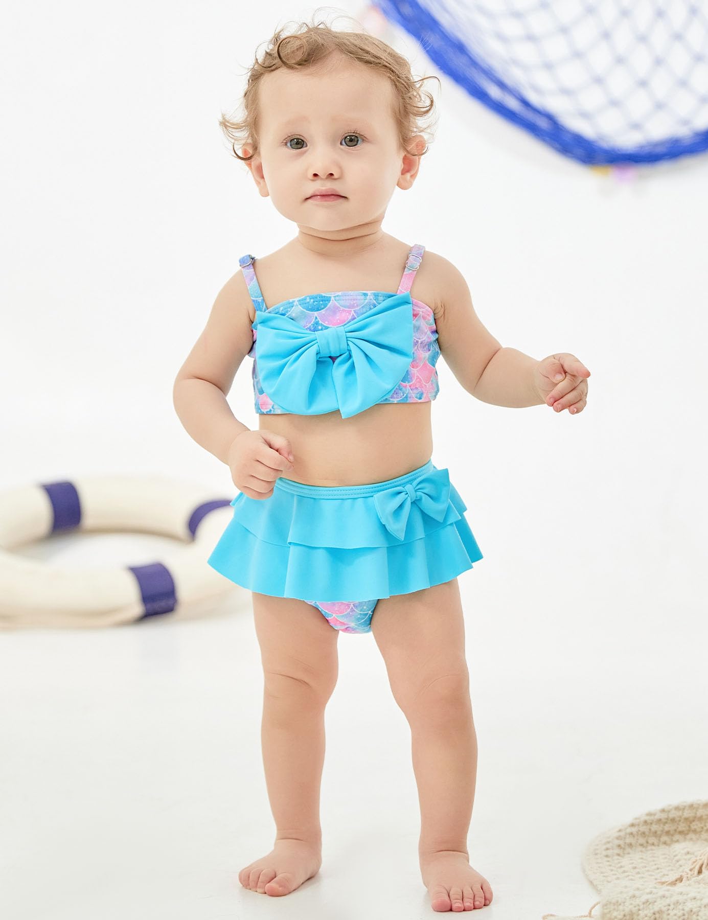 Snapklik.com : Infant Toddler Swimsuit Girl 6 12 Months Sleeveless ...