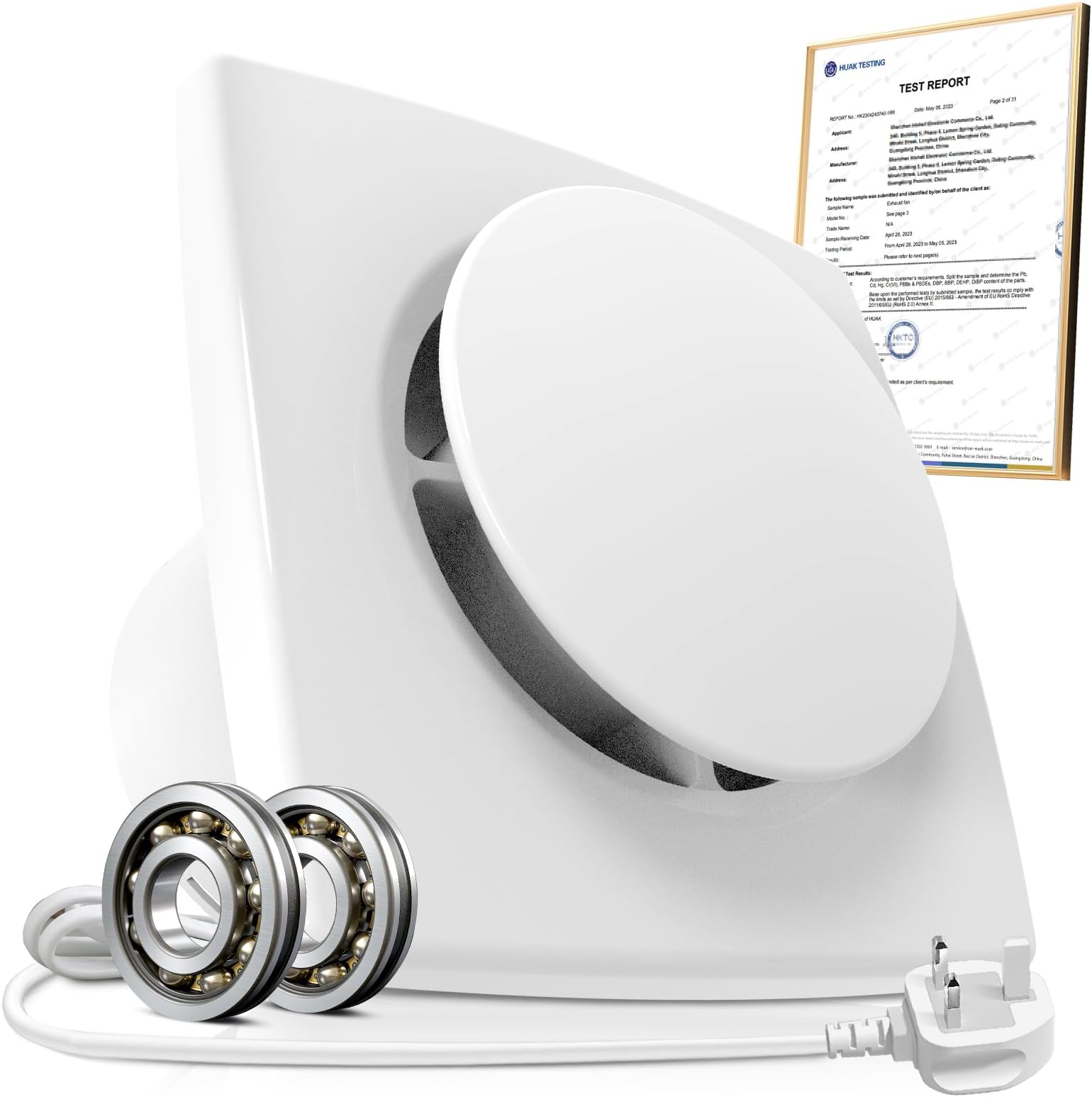 Manrose XF100LV 100MM 4” Wall Celing Extractor Bathroom Fan 12 Volt ...