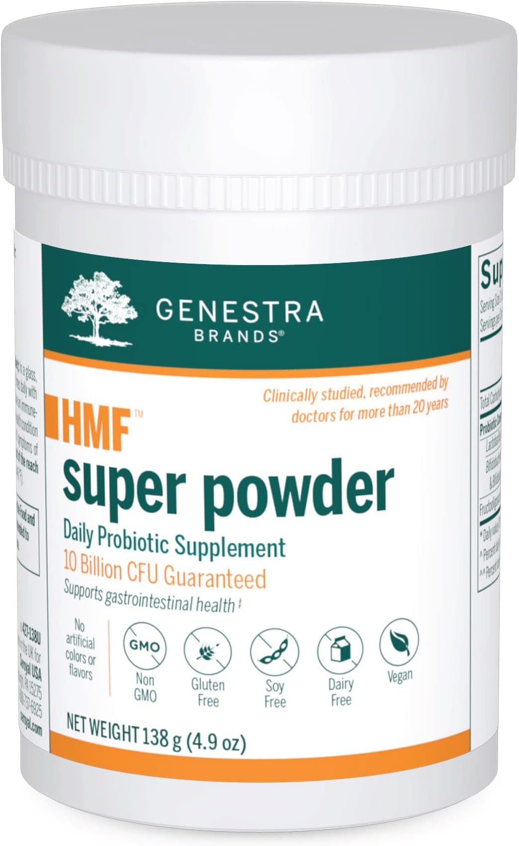 Amazon.com: Genestra Brands - HMF Forte Probiotic Supplement - Four ...