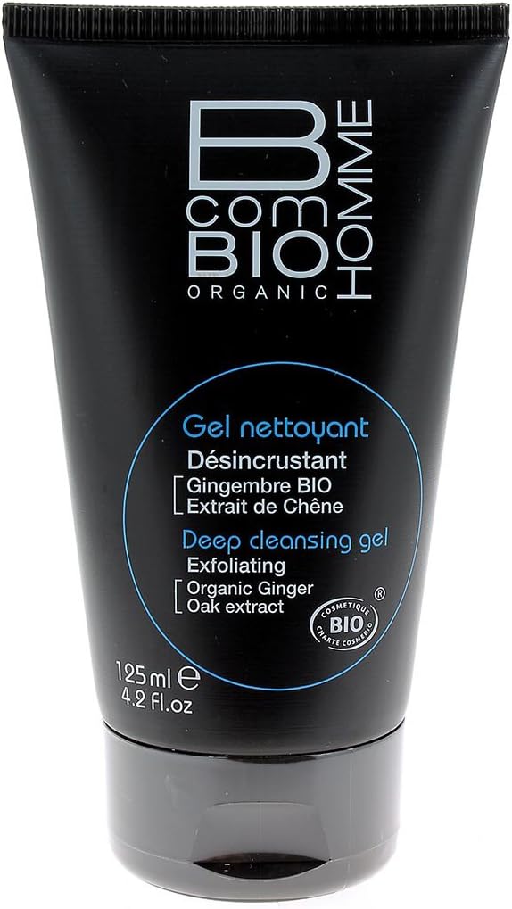 BcomBio Homme Gel nettoyant désincrustant Homme Gingembre Chêne 125ml ...