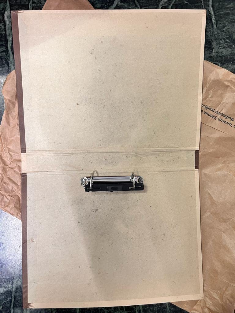 TULMAN D Ring Binder Office File for A4 & Legal Size Documents ...