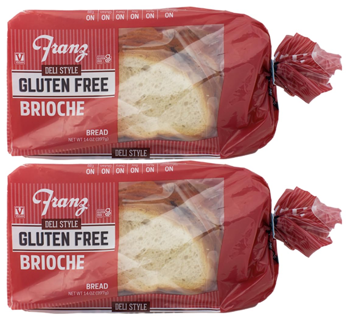 Amazon.com: Franz Bakery Gluten Free Deli Style Brioche Bread - 2 Pack ...
