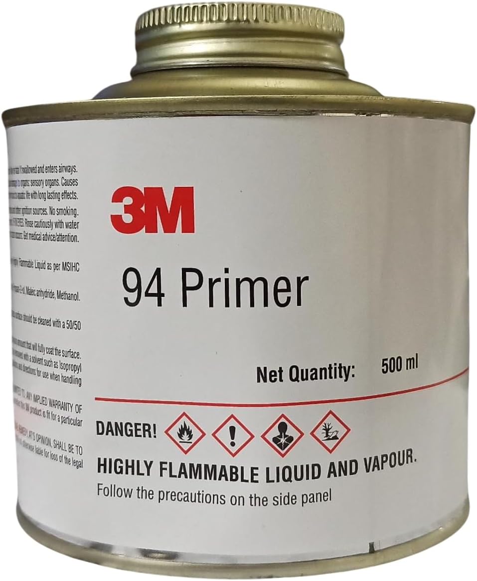 3M Tape Primer 94 1/2 Pint 8oz For Vinyl Di-Noc: Automotive Body Paint ...