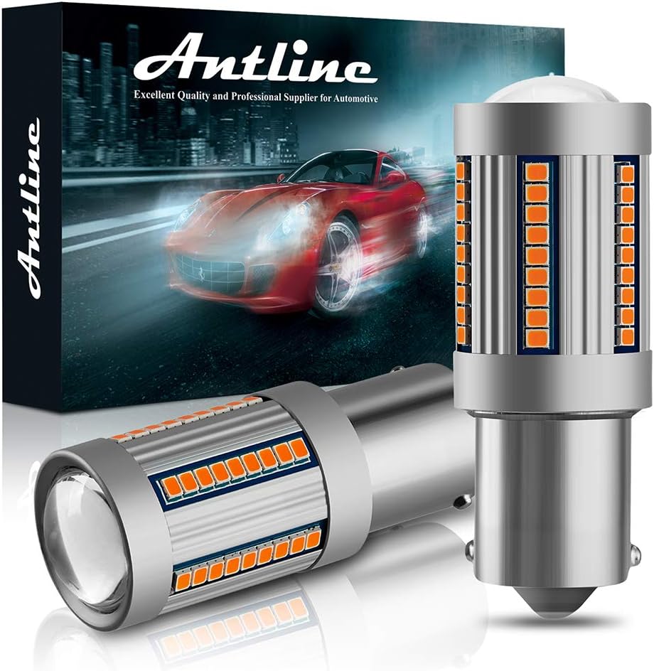 Amazon.com: Antline 1156 1156NA 1141 1003 7506 LED Bulbs Amber Yellow ...