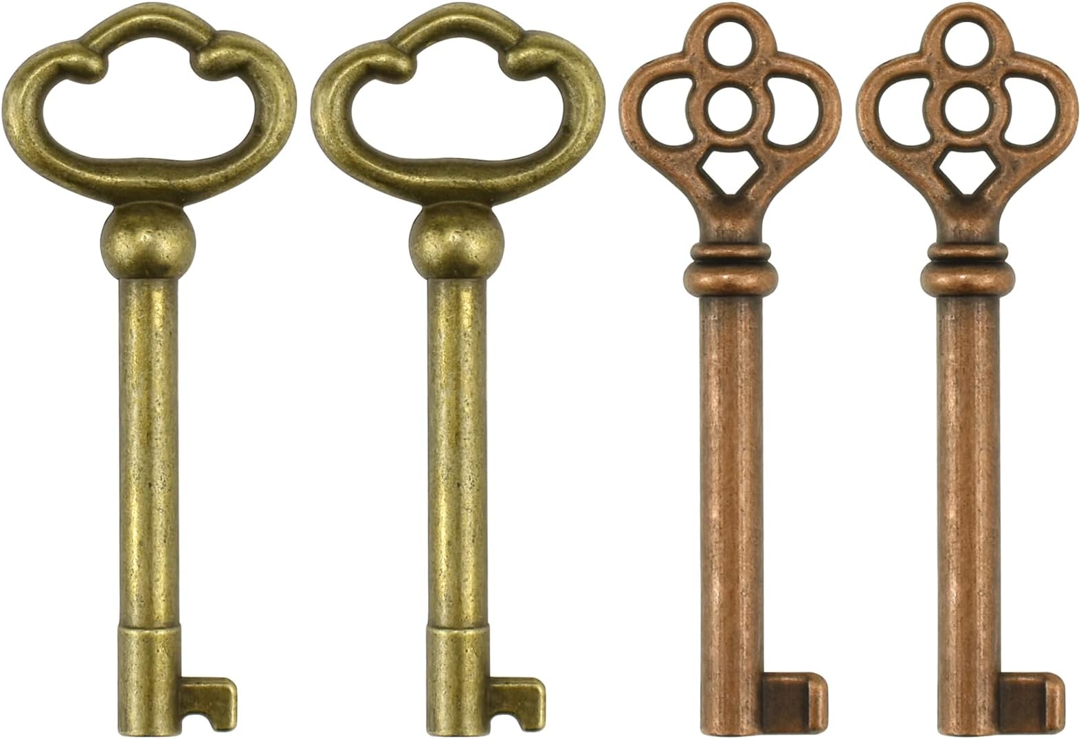 12PCS Hollow Barrel Skeleton Key, Universal Skeleton Key, Decorative ...