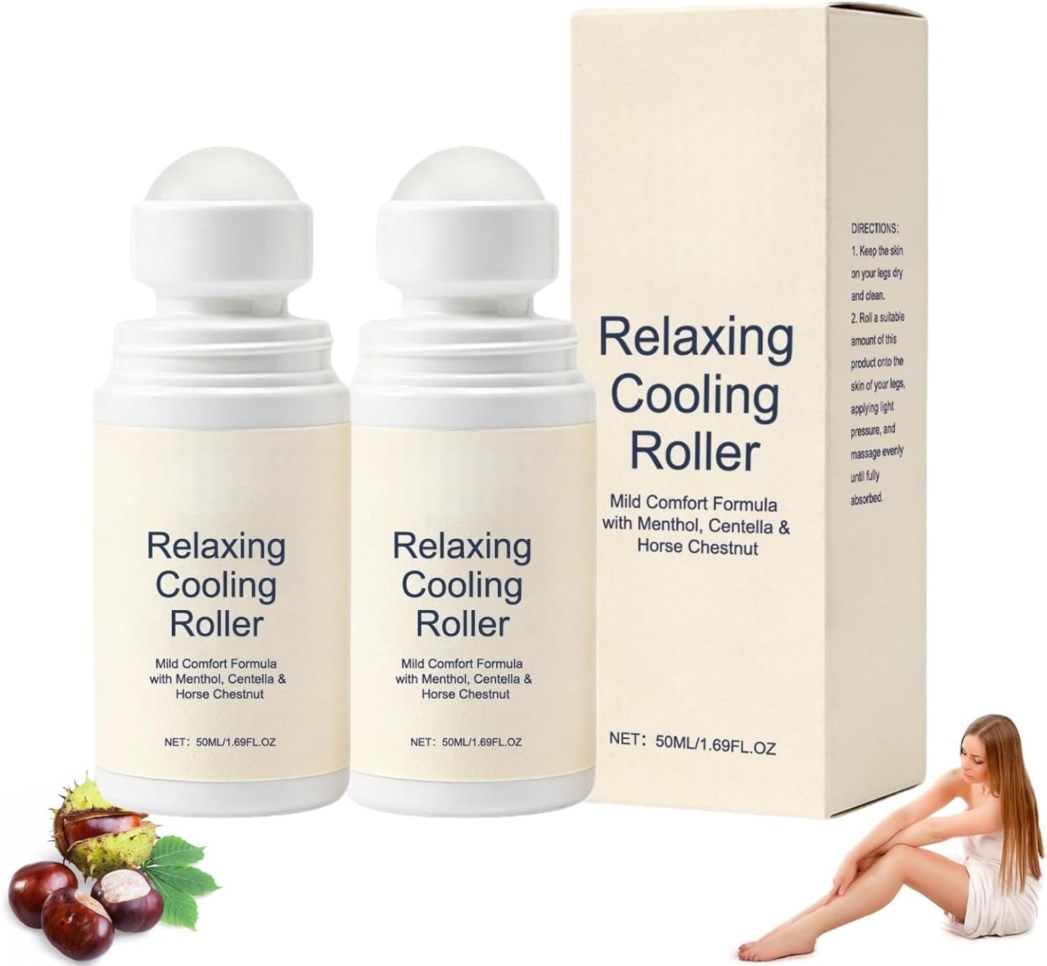 Natural Cooling Roller, 2026 New Relaxing Cooling Roller, Soothe and ...