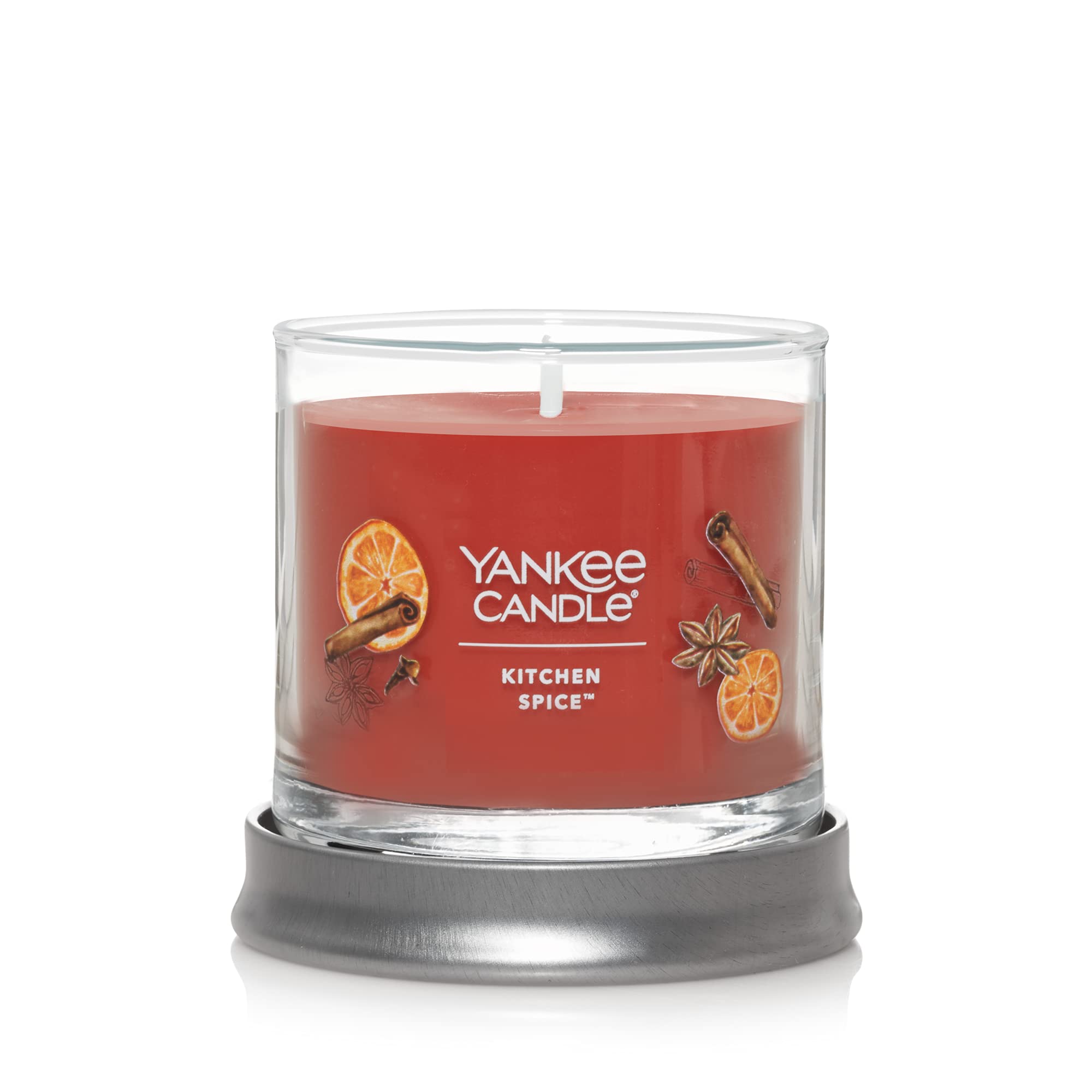 Amazon.com: Yankee Candle Kitchen Spice Scented, Signature 4.3oz Small ...