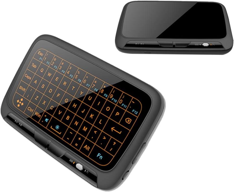 Uonlytech H18 2.4GHz Wireless Touchpad QWERTY Gaming Keyboard Air Mouse ...