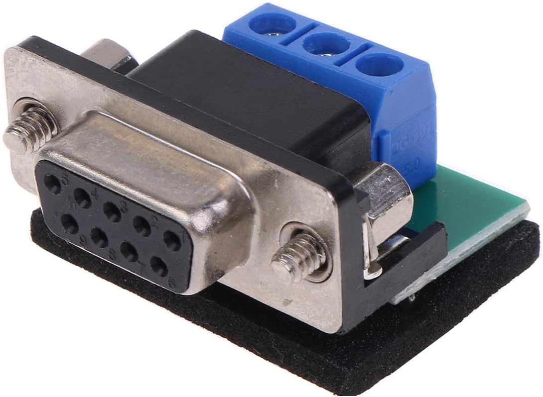 Amazon.com: AOOOWER DB9 9PIN Male Female Serial Port Connector to ...