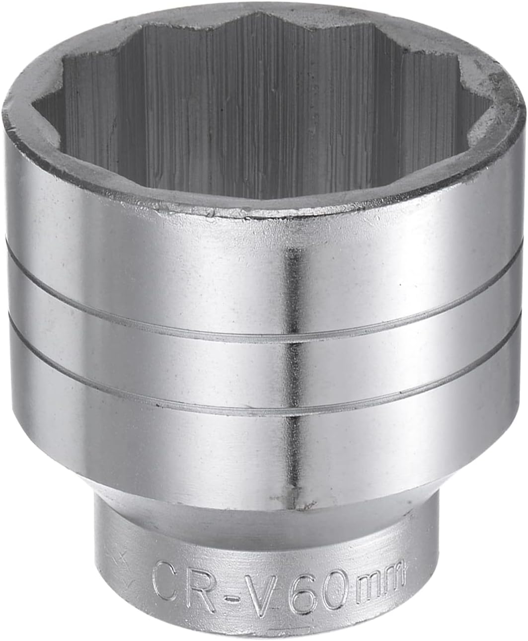 Amazon.com: HARFINGTON 60mm 12 Point Shallow Socket 1" Drive Standard ...