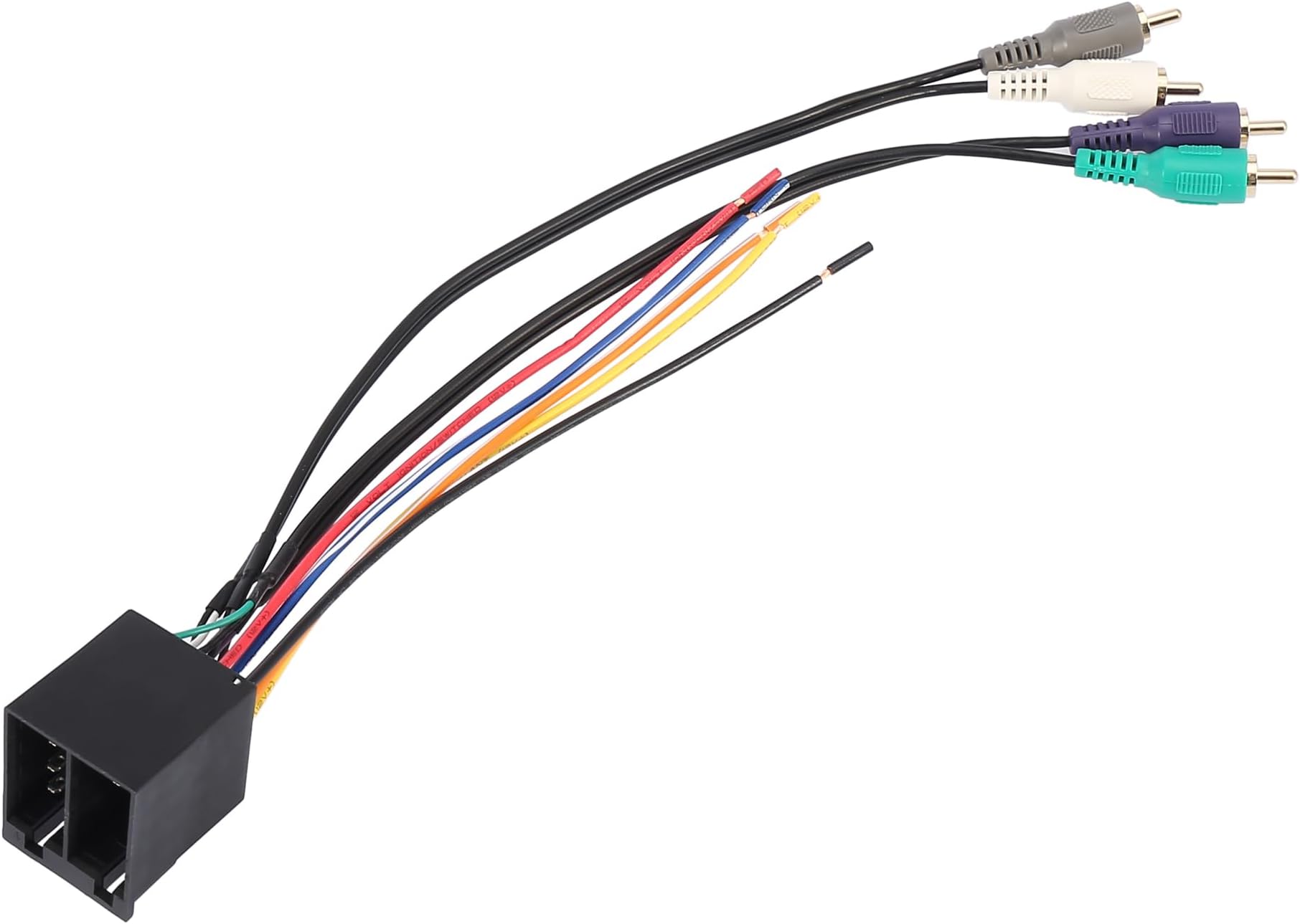 Amazon.com: Motoforti Car Stereo CD Player Wiring Harness Set, Wire ...