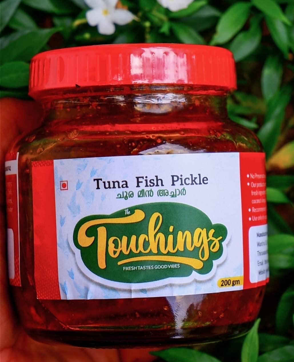 The Touchings - Kerala Style Home Made Tuna Pickle | 500gm | (Pack of 2 ...