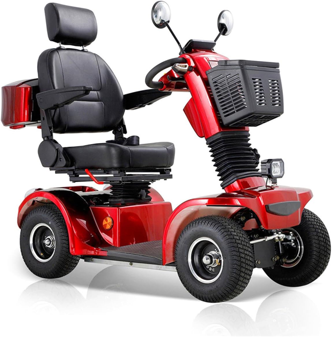 Amazon.com: Fat Big Wide Tires Heavy Duty 4 Wheel Mobility Scooters for ...