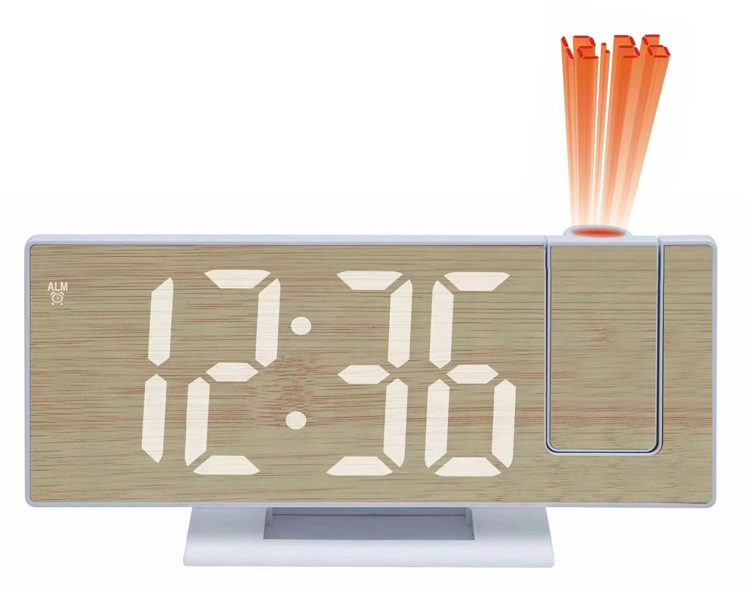 Buy Amazon Brand - Umi 7.3’’ Digital Alarm Table Clock with Projector ...