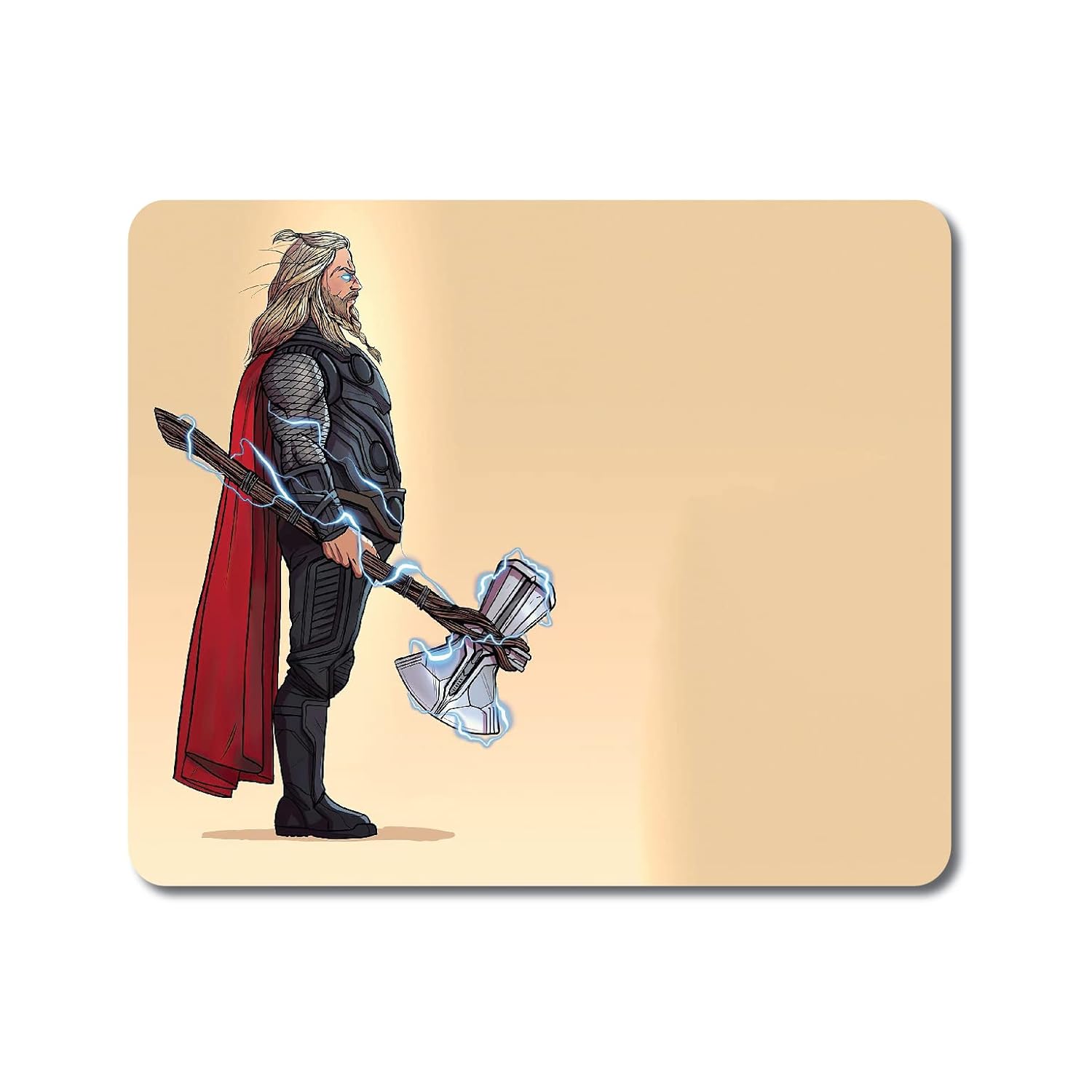 woopme® Thunder of God Thor Mouse Pad Compatible for Boys Girls Kids ...