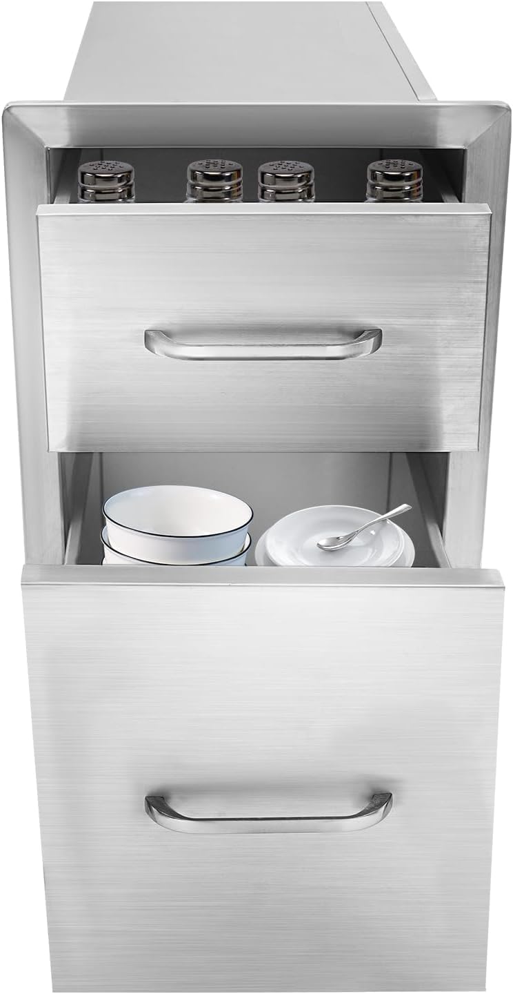 Amazon.com : BANEBONE Outdoor Kitchen Drawers Stainless Steel Drop-in ...