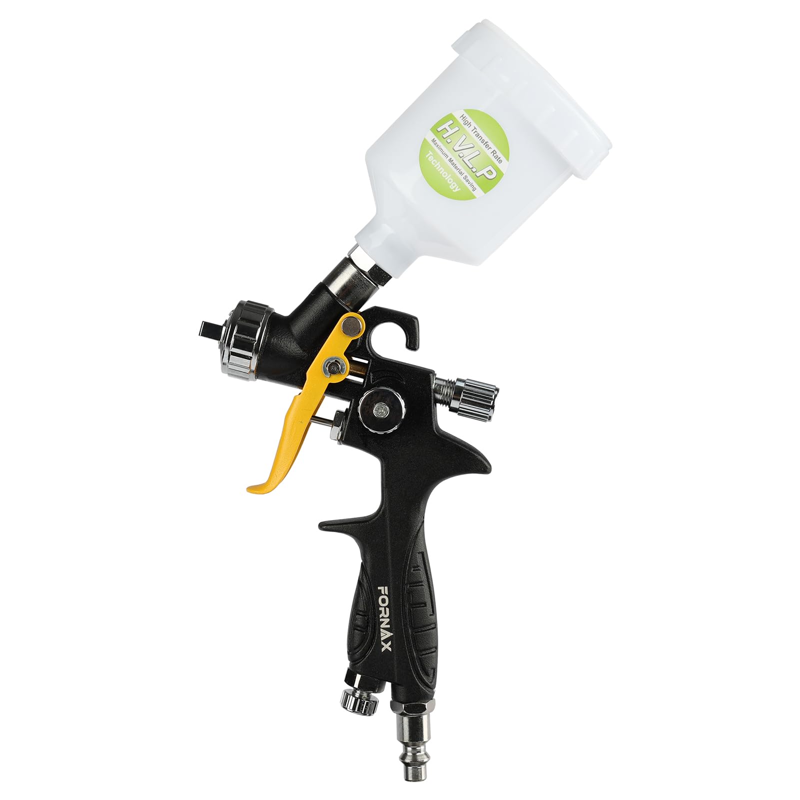 Snapklik.com : FORNAX HVLP Mini Spray Gun, Gravity Feed Paint Sprayer Gun