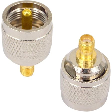 Amazon.com: onelinkmore SMA Female to SO239 Female RF Two Way Radio Coax Adapter UHF Jack SO-239 ...