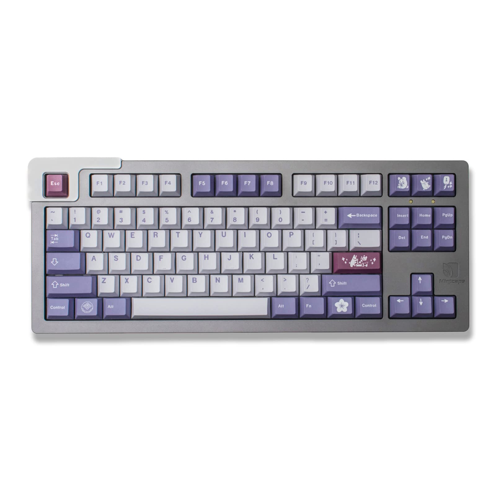 Buy PBT Tuzi Keycaps 129 Keys Cherry Profile Dye Sublimation ANSI ...