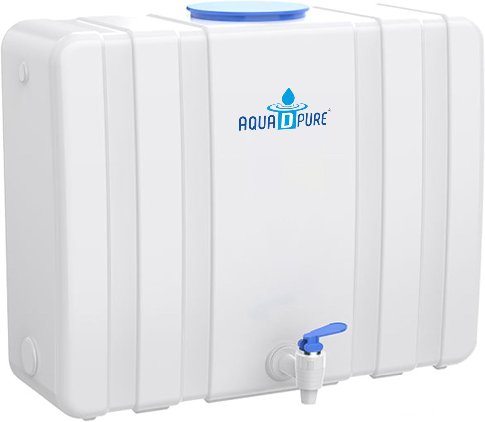 AQUA D PURE RO Reject and Waste Water Collecting Translucent Tank 15 ...