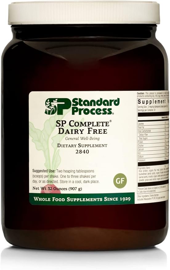 Amazon.com: Standard Process Inc. Dairy Free-Whole Food Nutrition ...