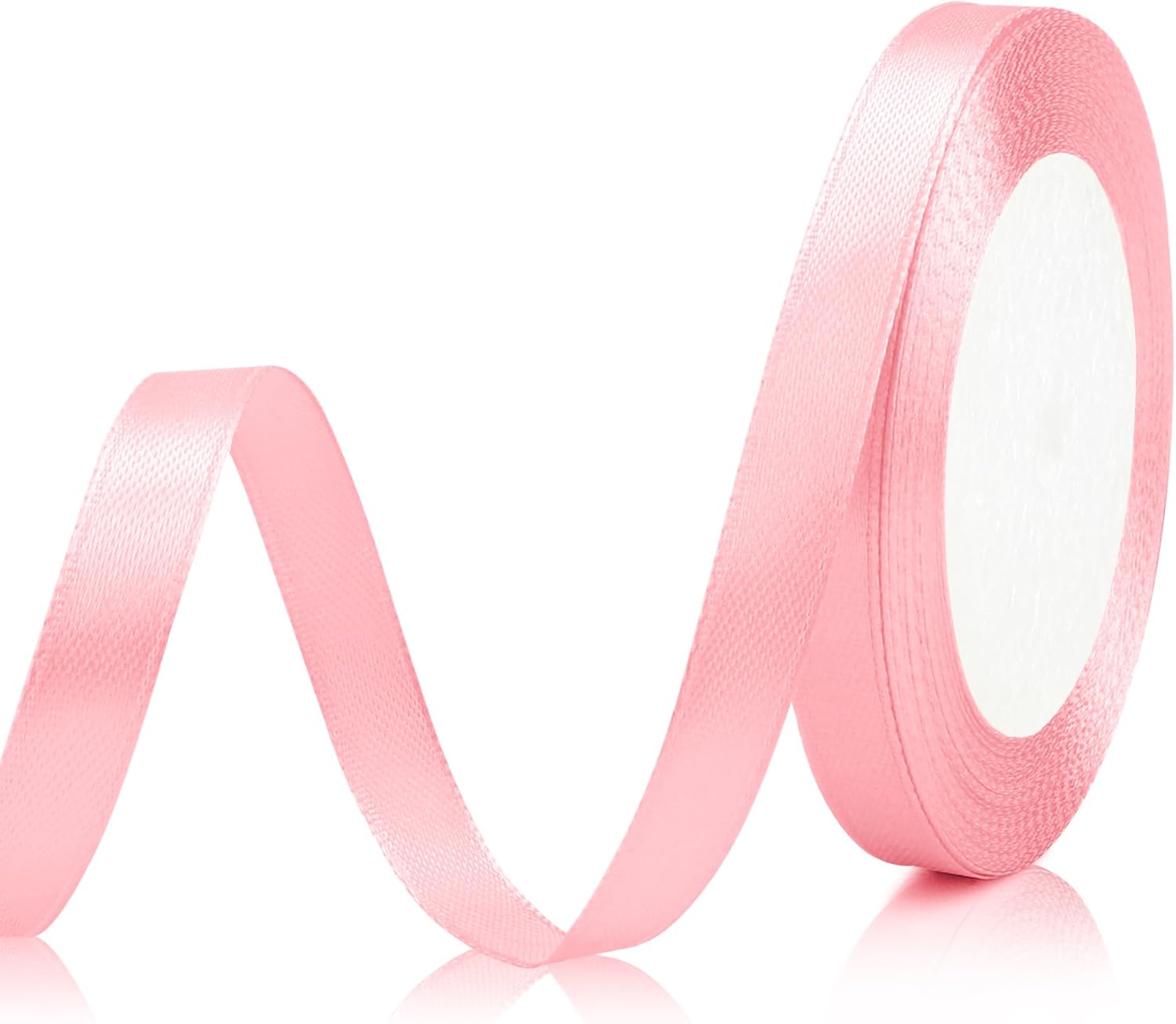 Amazon.com: Pink Ribbon 3/8 Inch 25 Yds Light Pink Ribbon for Flower ...