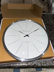 Buy HARRIS & CO. CLOCKMASTERS Premium Luxury Analog Wall Clock ...