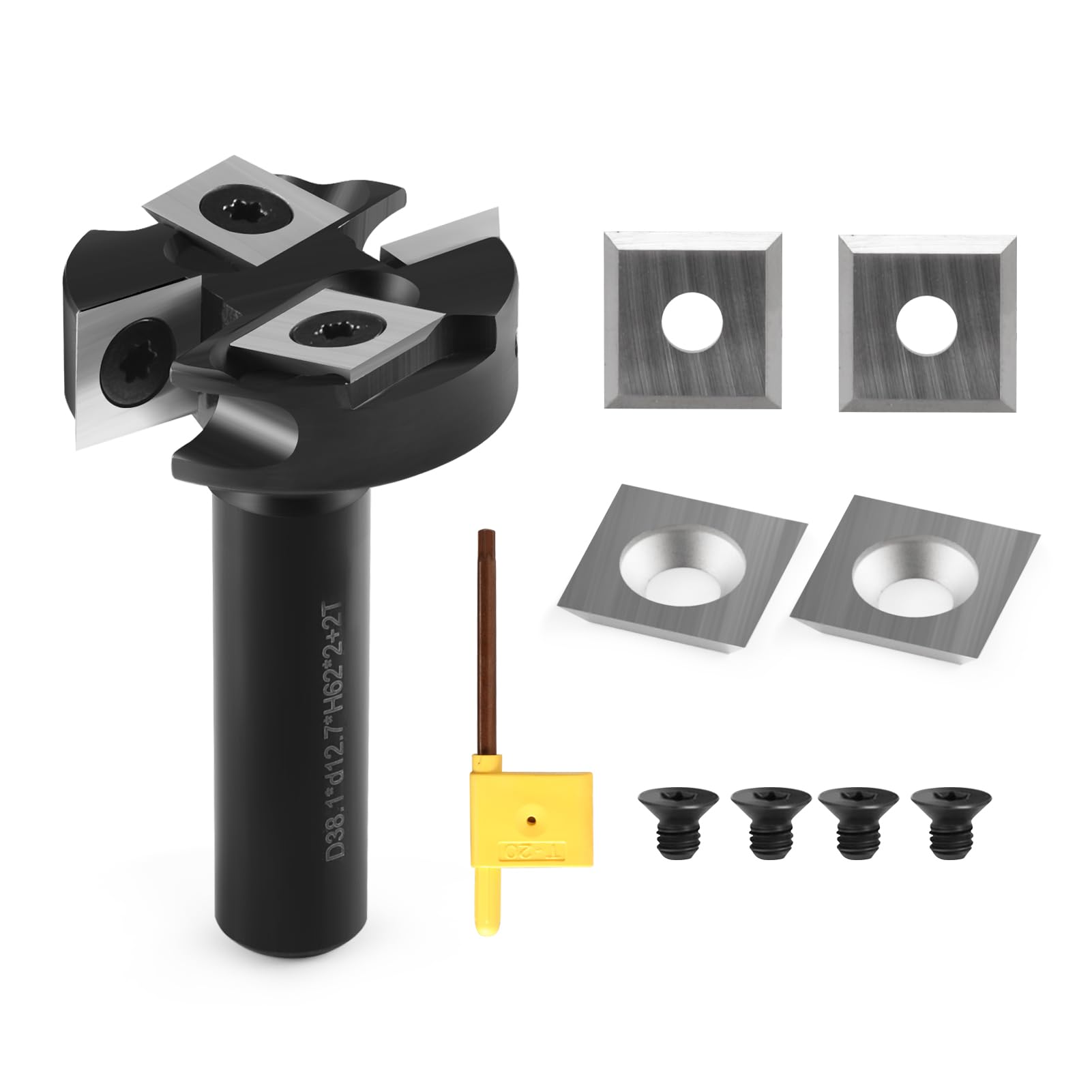 Snapklik.com : CNC Spoilboard Surfacing Router Bit 1/2 Shank, Slab ...