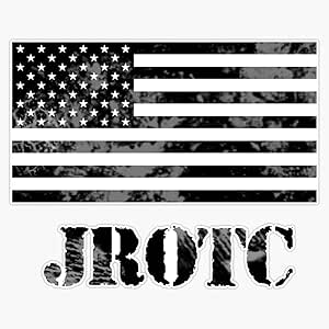 Amazon.com - Military Style Army JROTC Retro Flag Window Bumper Sticker ...