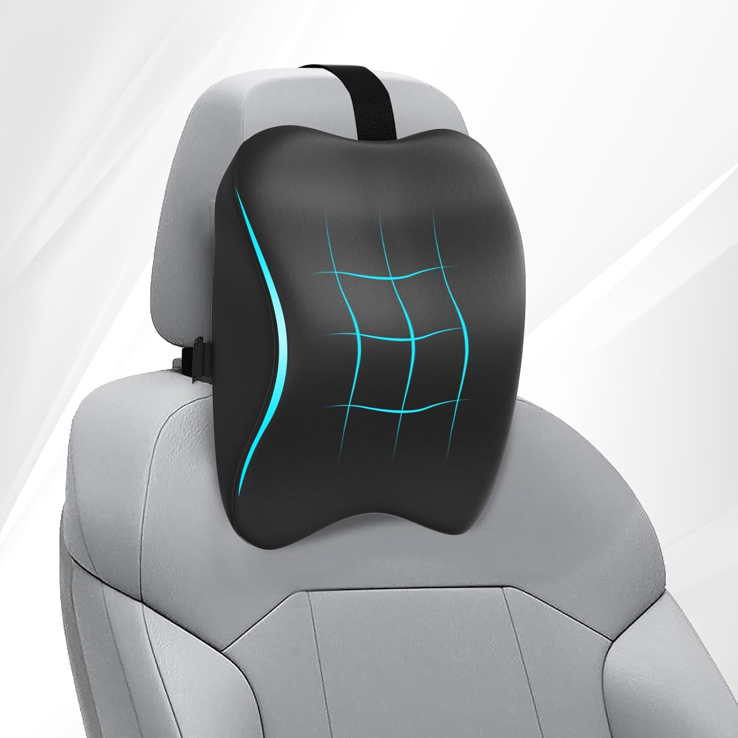 Wellgiver Ultimate Car Neck Head Rest Pillow | 2 Years Warranty | 100% ...