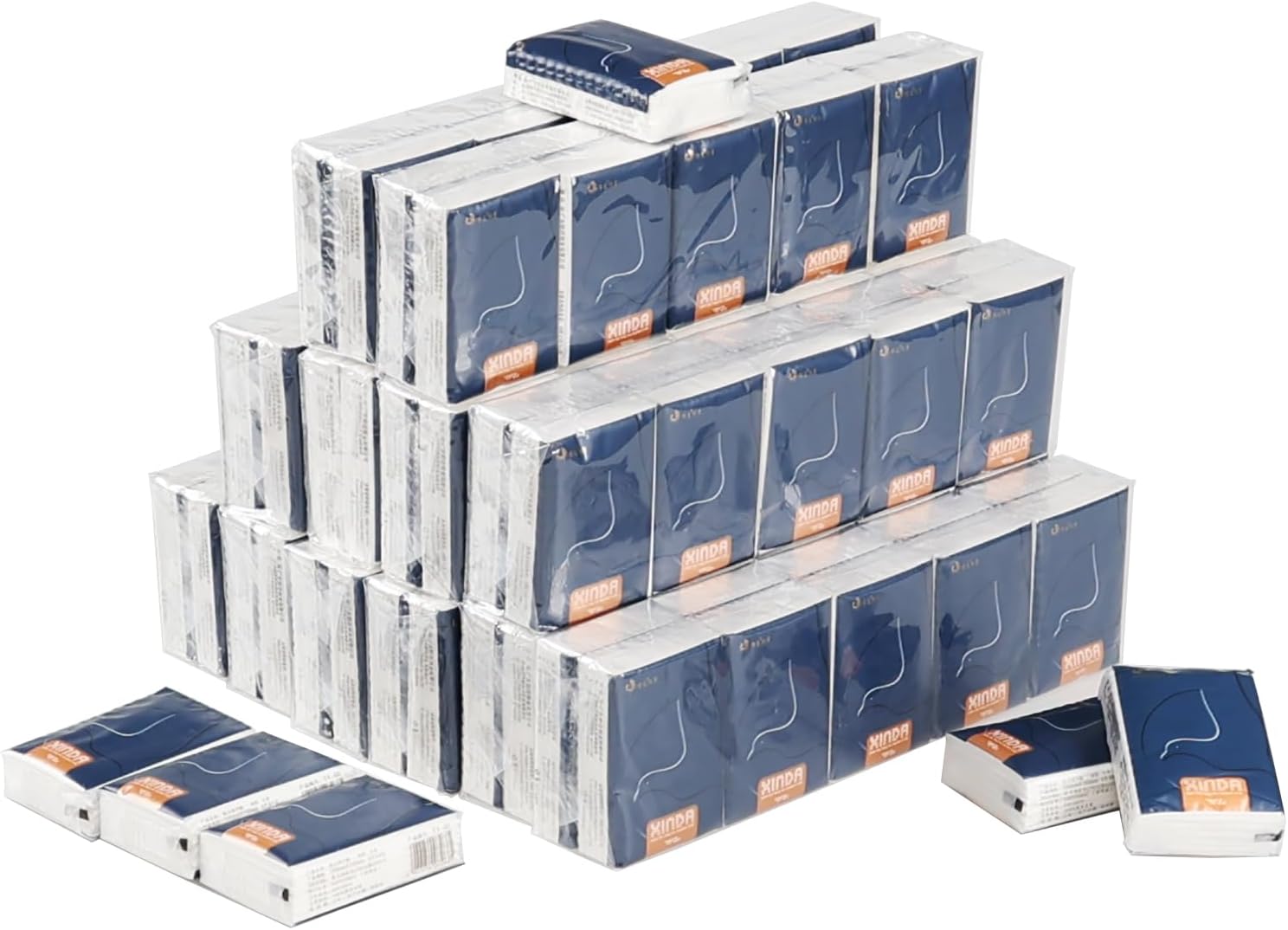 CadineUS 4 Ply Pocket Tissues, Mni Pack Facial Tissues, 12 x 10 Packs ...