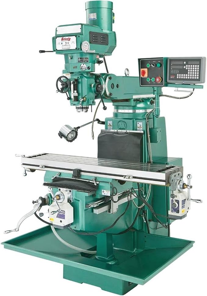 Grizzly G0726 12 by 54-Inch Milling Machine - Power Milling Machines ...