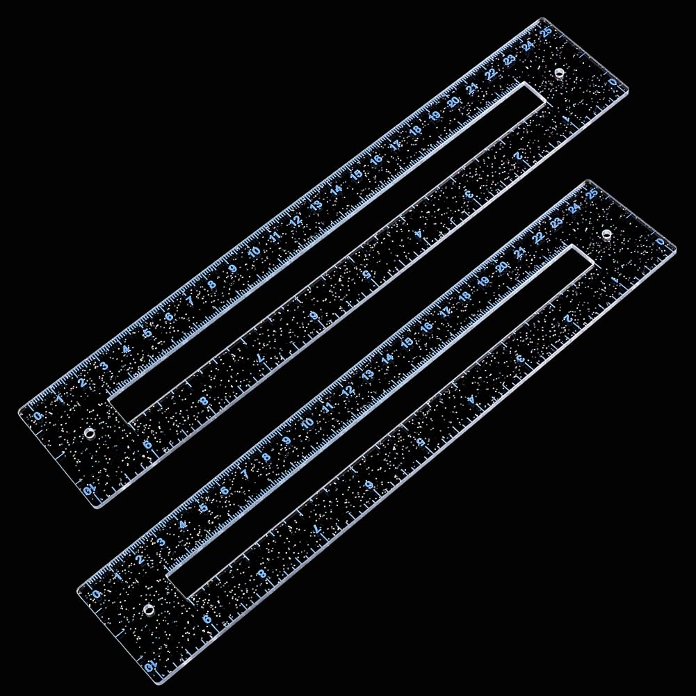 Amazon.com : PH PandaHall 2pcs Zipper Making Templates, 8x0.5 inch ...