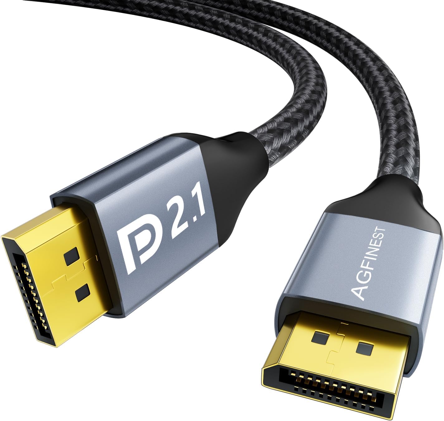 Certified DisplayPort 2.1 Cable, 16K DP 2.1/2.0 Cable [16K@60Hz, 8K ...
