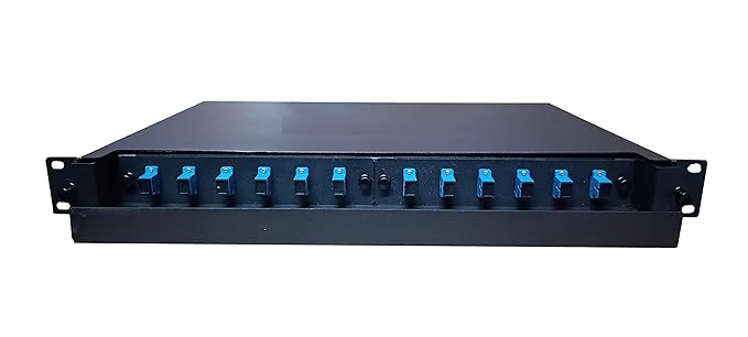 Buy Hanutech 12F SC/PC LIU/FDMS Fully Loaded, Rack Mountable, Sliding ...