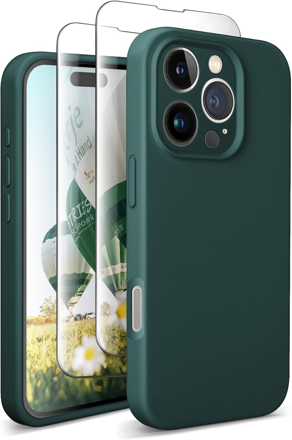 Amazon.com: SUW Compatible with iPhone 16 Pro Max Case, [Compatible with MagSafe] 6.9" Silicone ...