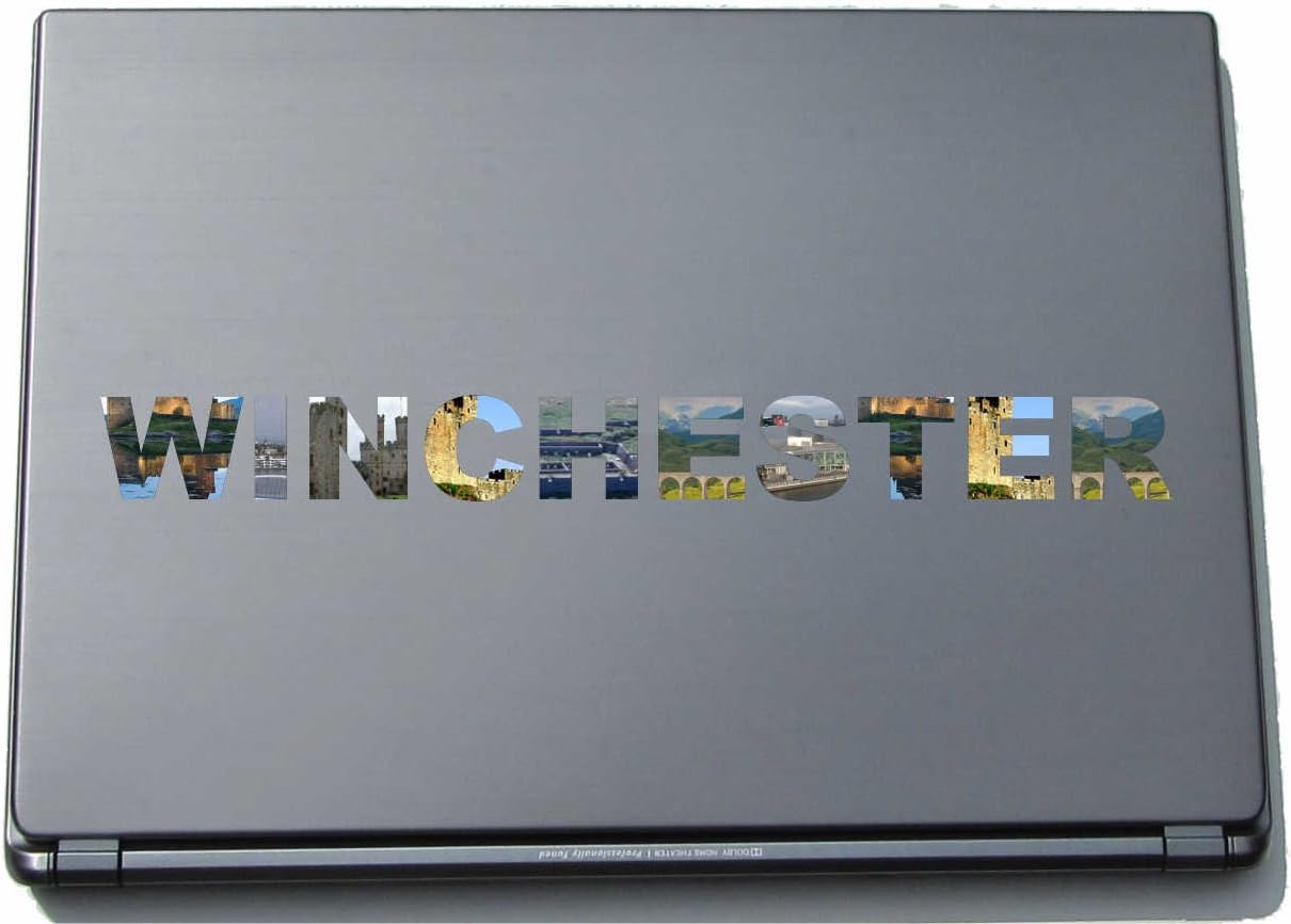 Amazon.com: Winchester Laptop Sticker Laptop Skin 210 mm with sights ...